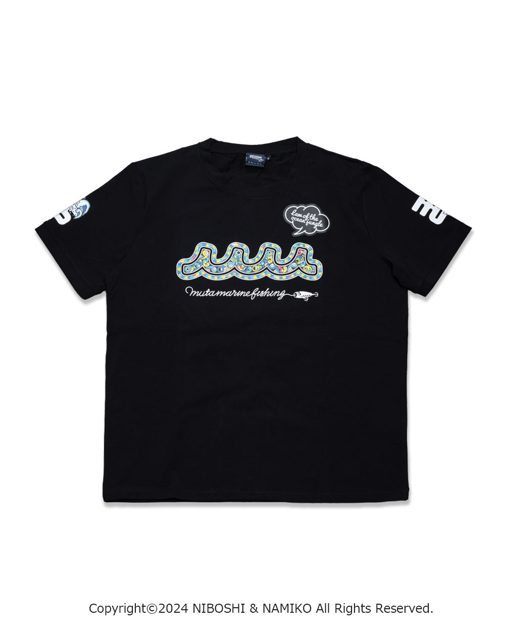 NAMIKO (NIBOSHI&) × muta MARINE Fishing Tシャツ (クロマグロ) [全2色] – muta Online Store