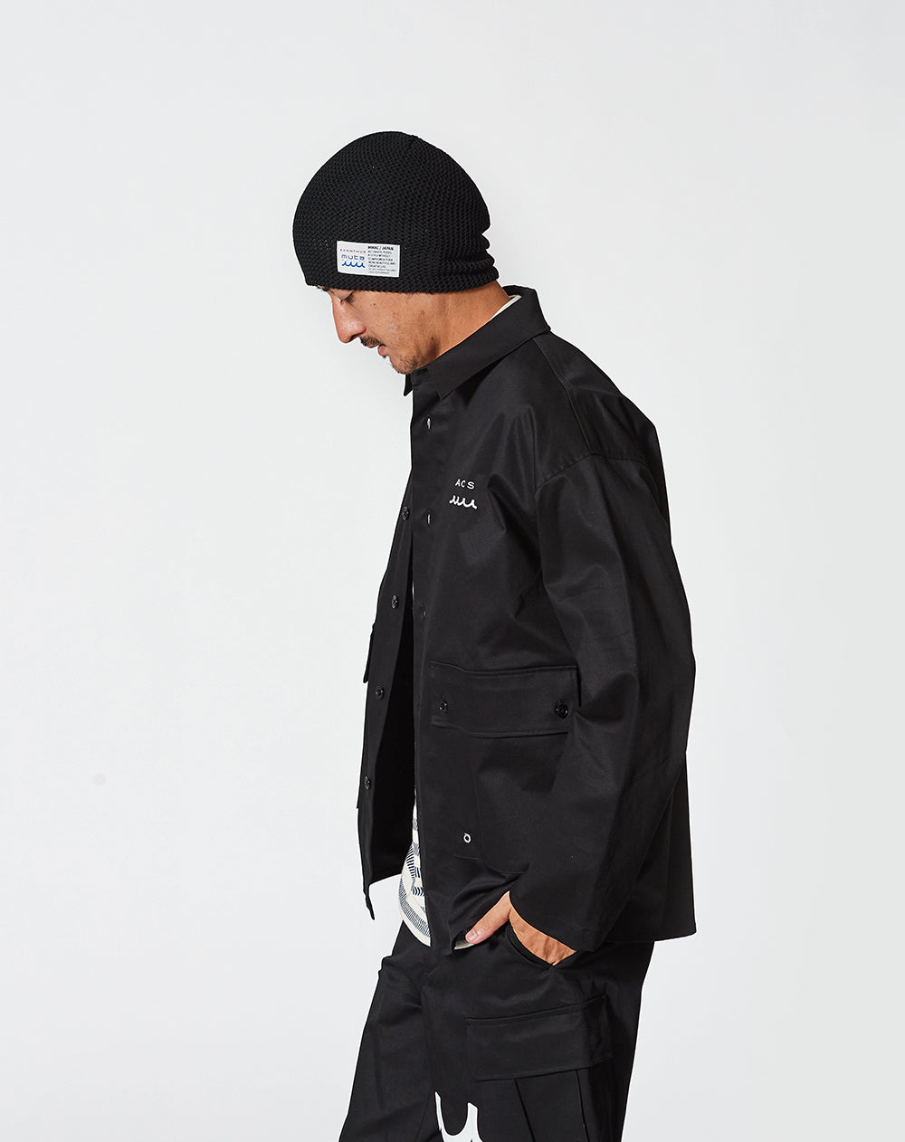 ACANTHUS × muta MARINE Military Shirt Jacket [全2色] – muta Online Store