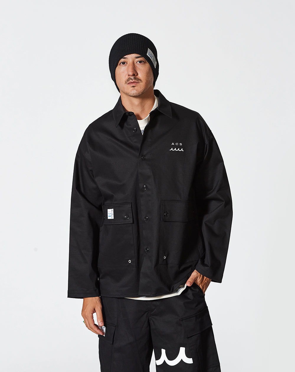 ACANTHUS × muta MARINE Military Shirt Jacket [全2色] – muta Online Store